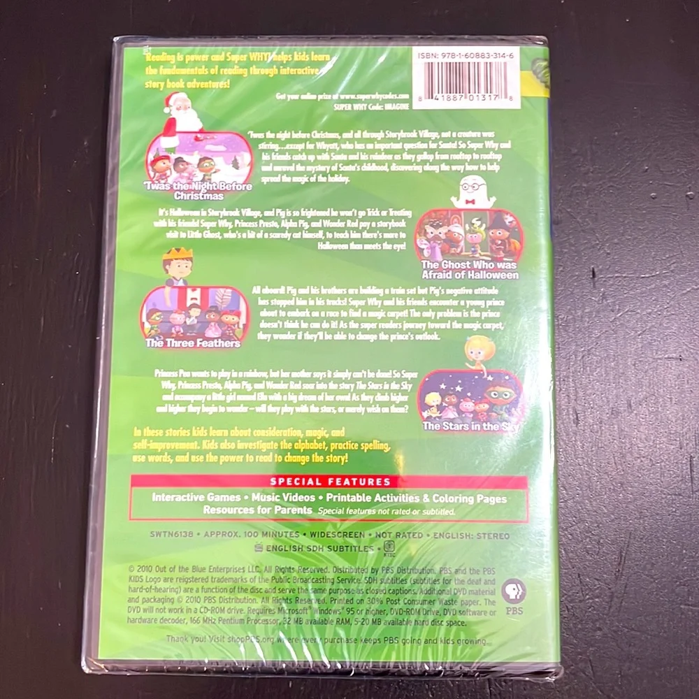Super Why | Other | Super Why Twas The Night Before Christmas | Poshmark